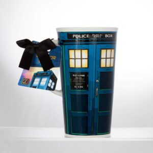 Se7en20 Doctor Who Ceramic Tardis Police Box Tumbler 13th Doctor 12oz