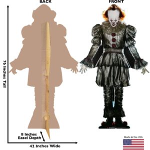 Cardboard People Pennywise Life Size Cardboard Cutout Standup - IT Chapter 2 (2019 Film)