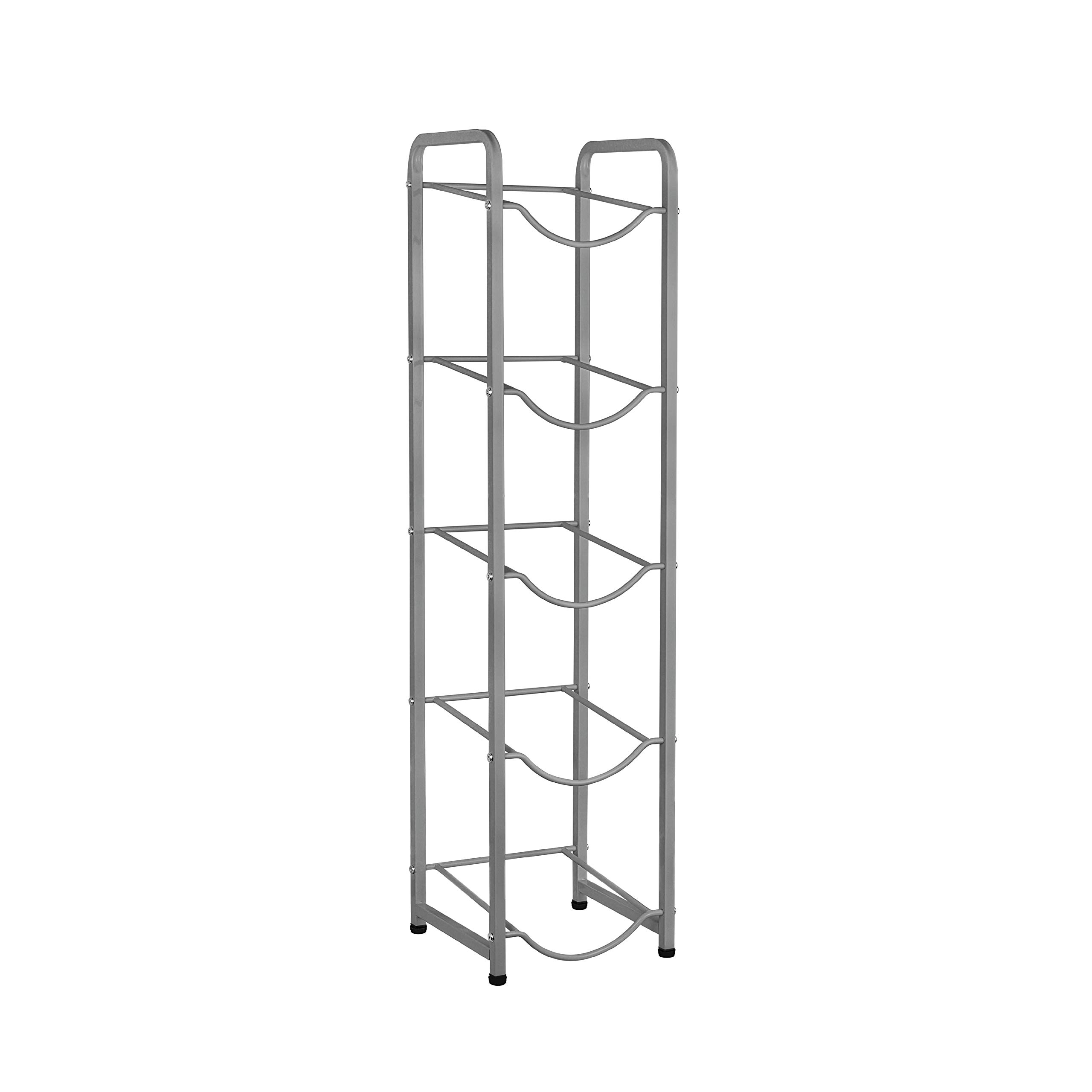 BRIO Single Column Gallon Stands (GREY) (5-TIER)