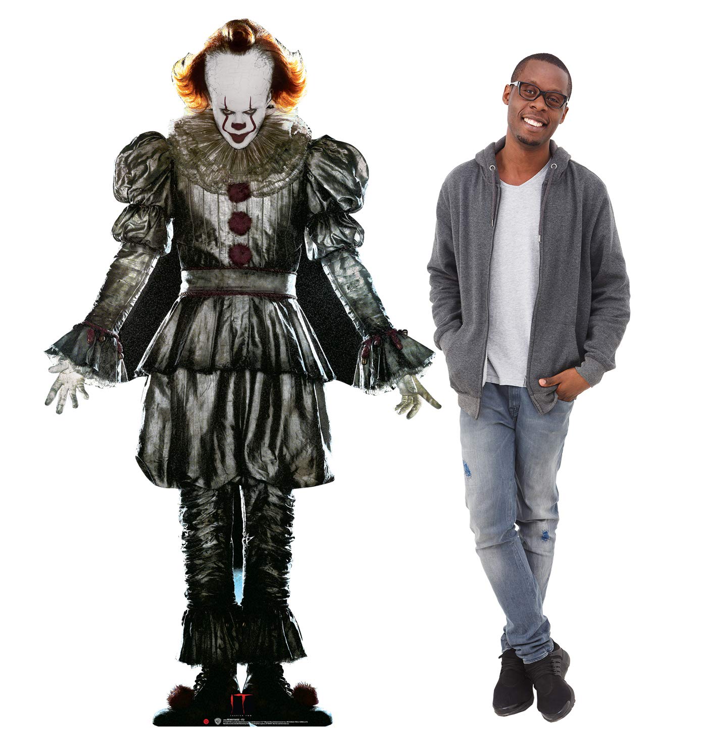 Cardboard People Pennywise Life Size Cardboard Cutout Standup - IT Chapter 2 (2019 Film)