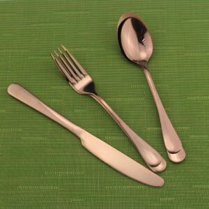 Gugrida 20-Piece Mirror Polished Rose Gold Reusable Utensils Vitalt Healthy & Eco-Friendly Stainless Steel Copper Flatware Tableware Dinnerware Set, Shiny Cutlery Knife Fork Spoon Set, Service for 4