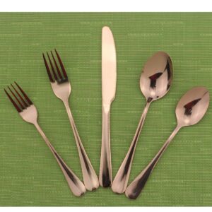 Gugrida 20-Piece Mirror Polished Rose Gold Reusable Utensils Vitalt Healthy & Eco-Friendly Stainless Steel Copper Flatware Tableware Dinnerware Set, Shiny Cutlery Knife Fork Spoon Set, Service for 4