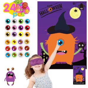 funnlot halloween games for kids party halloween party games for kids pin the eye on the monster game halloween party games activities halloween pin the tail (pin the eye on the monster)