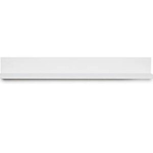 Hangman L24W L 24-Inch No-Stud Floating Shelf (White Powder Coat)