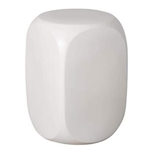 emissary 1265wt stool/table, white