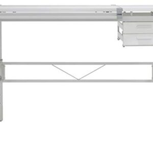 Studio Designs Graphix II Pro Line Split Top Height Adjustable Drafting, Drawing Table with 39.5" x 30" Tilting Top,White