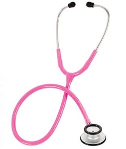 prestige medical clinical lite™ stethoscope, hot pink sparkles