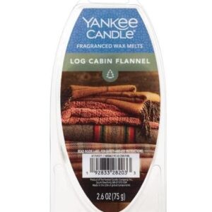 Yankee Candle Log Cabin Flannel Fragranced 6pcs Wax Melts