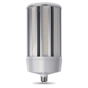 feit electric c20000/5k/led 1000 watt equivalent 175w corn cob high 20,000 lumen led light bulb, 13.4"h x 5.3"d, daylight 5000k