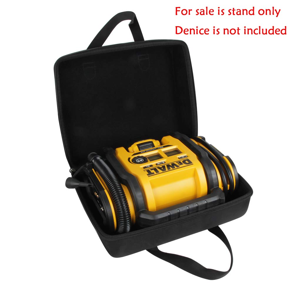 Anleo Hard Travel Case for DEWALT DCC020IB 20V Max Inflator with Battery (Black)