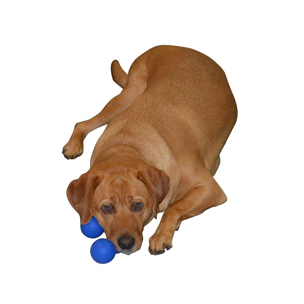 Sonnyridge 3 Ball Dog Toy - Your Puppy, Small Or Large Dog Will Love It. - 100% Non-Toxic Chew Dog Toy - Best for The Aggressive Dog Chewers - Durable and Tough - Promotes Dental and