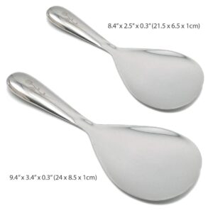 GARASANI Stainless Steel Rice Paddle Cooking Utensil Rice Kitchen Tool (Silver 8.46")