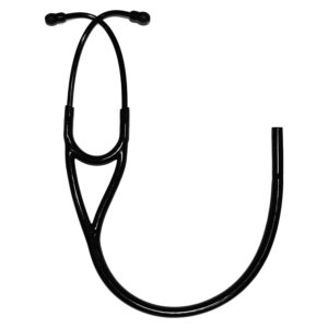 replacement tube by reliance medical fits littmann® cardiology iv® stethoscope - cardiology 4® (all black)