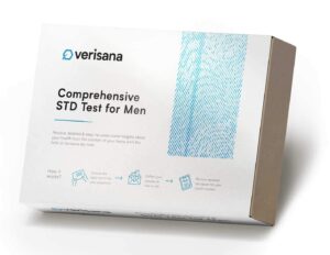 comprehensive std test for men – check for hiv, hepatitis c, syphilis, herpes simplex type 2, chlamydia, gonorrhea, trichomoniasis – verisana