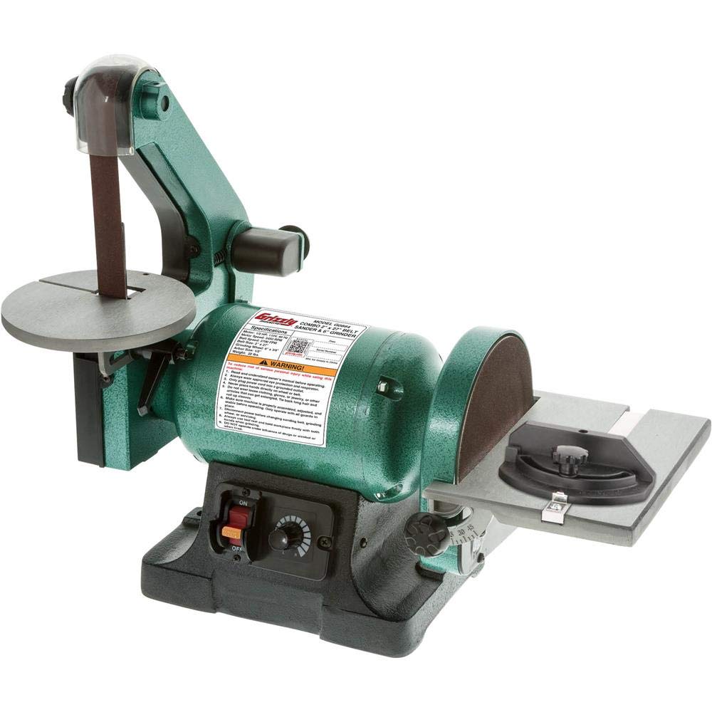 Grizzly Industrial G0864 - Variable-Speed 1" x 30" Belt/ 6" Disc Sander