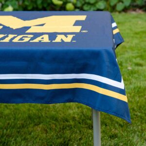 College Flags & Banners Co. Michigan Logo Tablecloth or Table Overlay