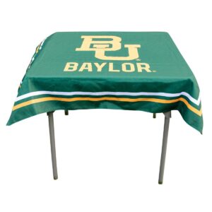 college flags & banners co. baylor bears logo tablecloth or table overlay