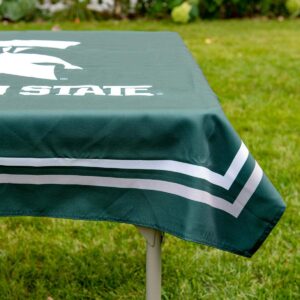 College Flags & Banners Co. Michigan State Spartans Logo Tablecloth or Table Overlay