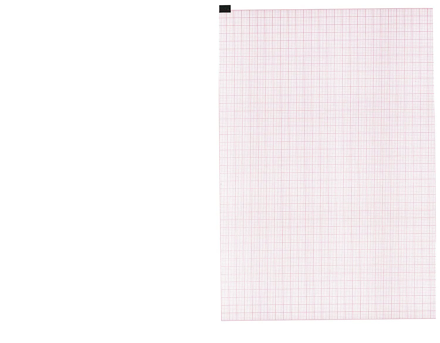 Nihon Kohden PA9100Z ECG Recording Paper EKG Printing Chart Red Z-fold 1 Pack