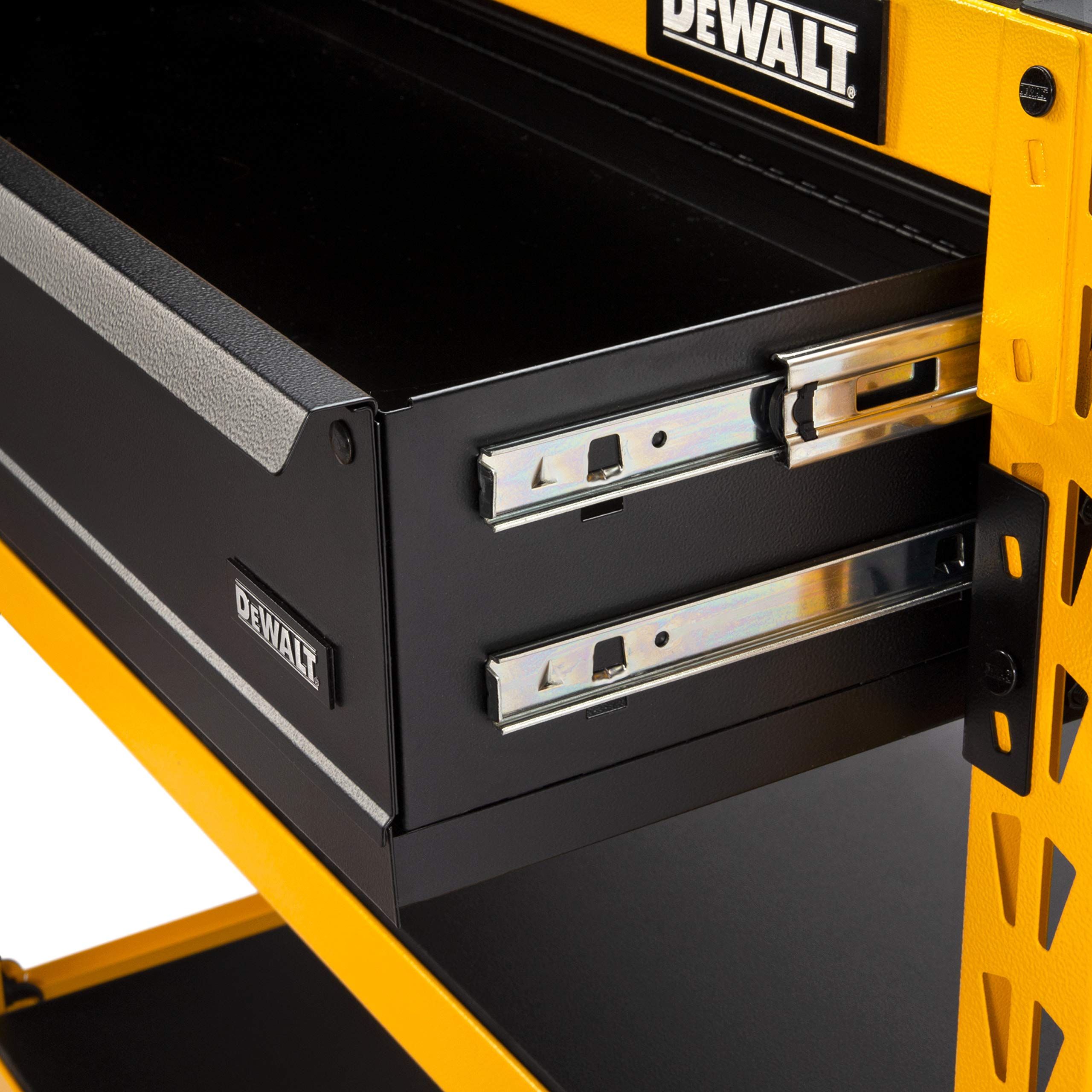 DEWALT Drawer Accessory Kit for Workshop or Garage, Compatible with 4-ft Storage Rack, Measures 6.5 x 18 x 44 Inches, Smooth Opening