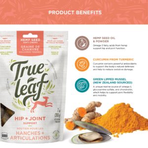 True Leaf Pet Hemp Hip + Joint Chews 200g (77003)