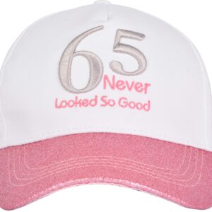 MEANT2TOBE 65th Birthday Gifts for Women, 65th Birthday Decorations for Women, 65th Birthday Baseball Cap,65 birthday Sash, 65th Birthday, 65th Birthday Party Supplies Gifts and Decorations