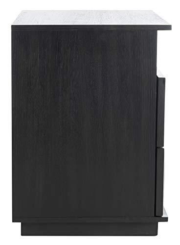 Safavieh Couture Home Patty Modern Black 2-drawer Nightstand