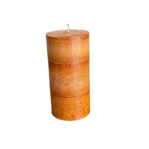 wicks n more pumpkin perfect 3x6 scented pillar candle