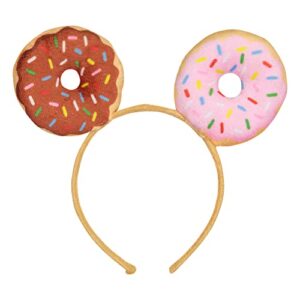 dress up america donut headband - the perfect donut party supplies or doughnut costume accessories