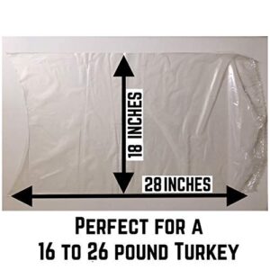 Turkey Shrink Bags 18" X 28" (10) Made in the USA