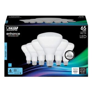 bulb led br30 7.2w 6pk