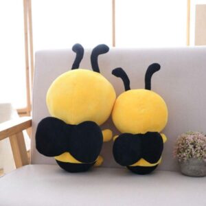 Cute rabbit Honeybee Plush Toy Stuffed Animal Toy Bee Plush Animal Doll Plush Pillow (8 inch)