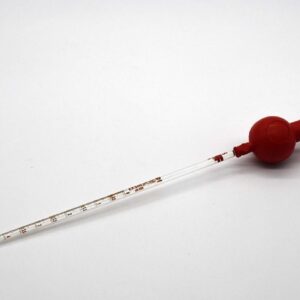 2 Pcs Rubber Pipette Filler, 3 Valves Lab Pipette Filler Bulb, Three Valve Safety Pipette Filler