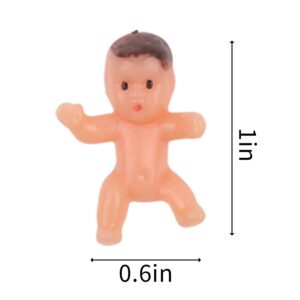 150 PCS Mini Babies for Ice Cube Game, Baby Toys for Baby Shower Party Decorations Supplies