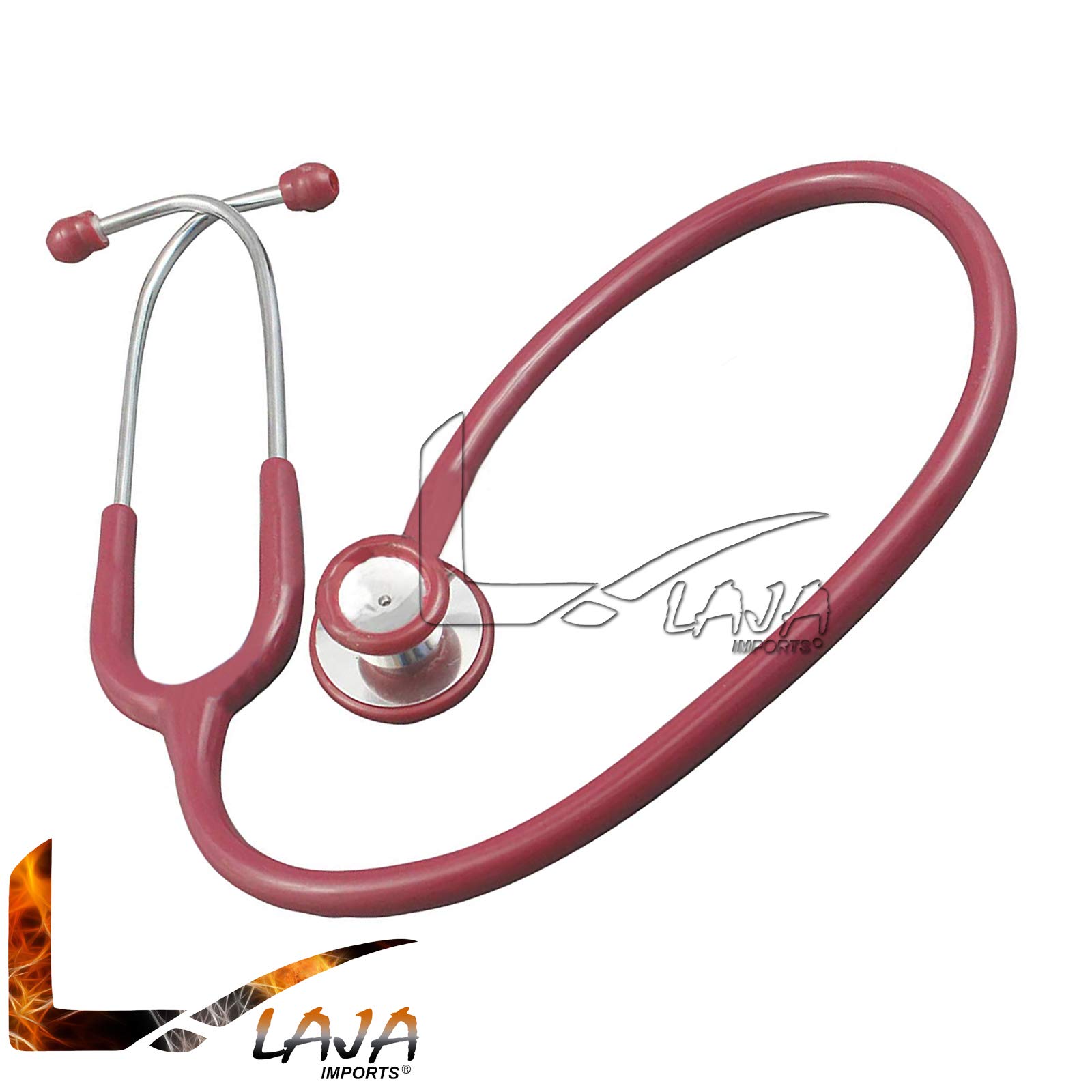 LAJA Imports 4 Pcs Monitoring Stethoscope, Edition Chestpiece, Tube Mix Colors