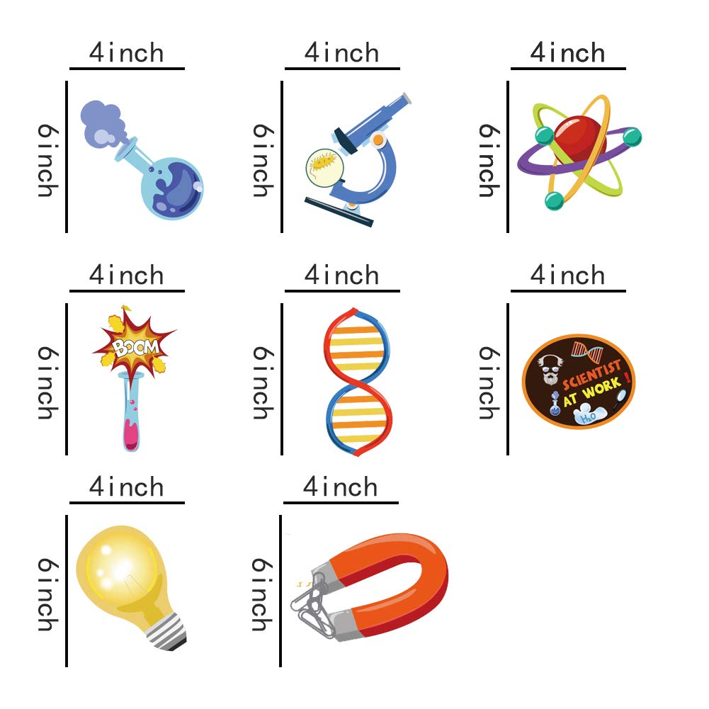 Scientist Hanging Swirl Decorations,Laboratory Decorations,DNA Decorations for Girls,Boys,Kids,Toddler and Adults,Home,Classroom,School(30Ct)