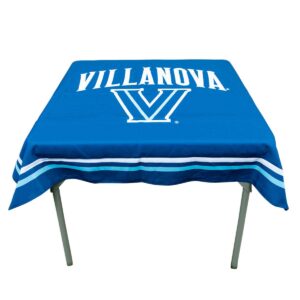 college flags & banners co. villanova wildcats logo tablecloth or table overlay