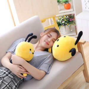 Cute rabbit Honeybee Plush Toy Stuffed Animal Toy Bee Plush Animal Doll Plush Pillow (8 inch)