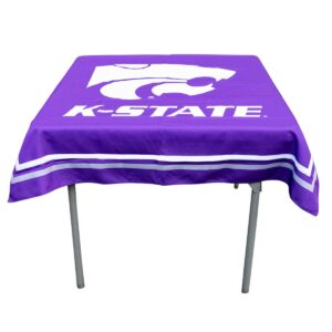 college flags & banners co. kansas state wildcats logo tablecloth or table overlay