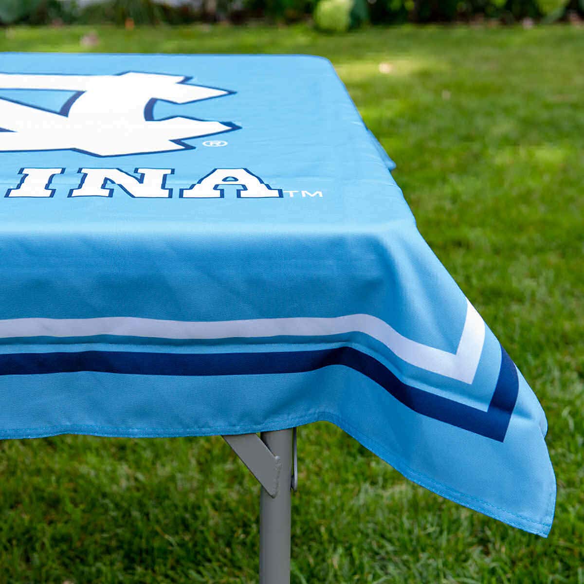 College Flags & Banners Co. North Carolina Logo Tablecloth or Table Overlay