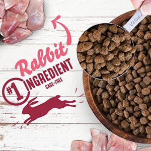 Unrefined Roasted Rabbit with Ancient Grains & Superfoods Dry Dog & Puppy Food, 4 lb.