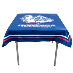 college flags & banners co. gonzaga bulldogs logo tablecloth or table overlay