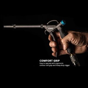 Capri Tools - CP21350 Windstorm EX High Performance Air Blow Gun with Adjustable Air Flow and Extended Nozzle