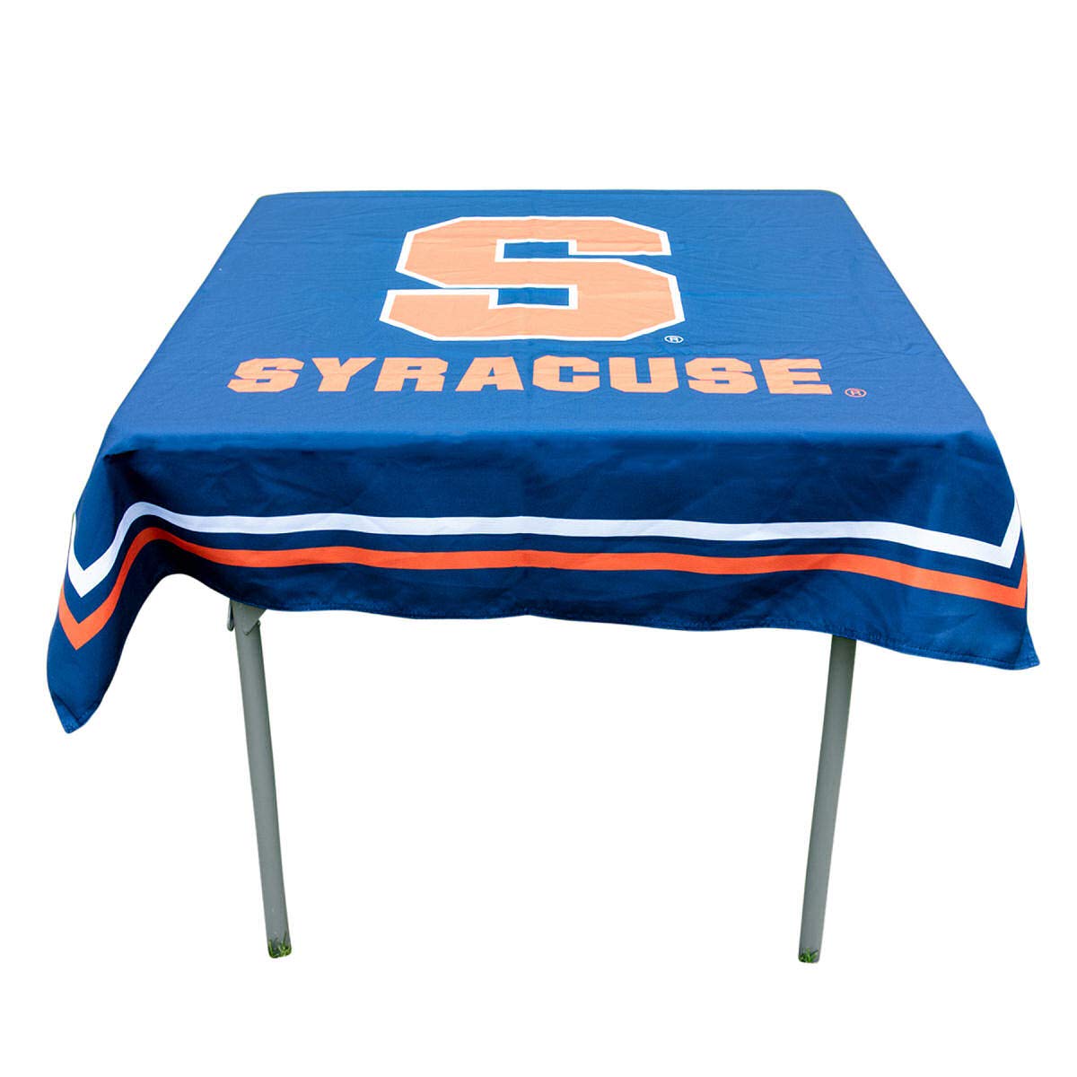 College Flags & Banners Co. Syracuse Orange Logo Tablecloth or Table Overlay