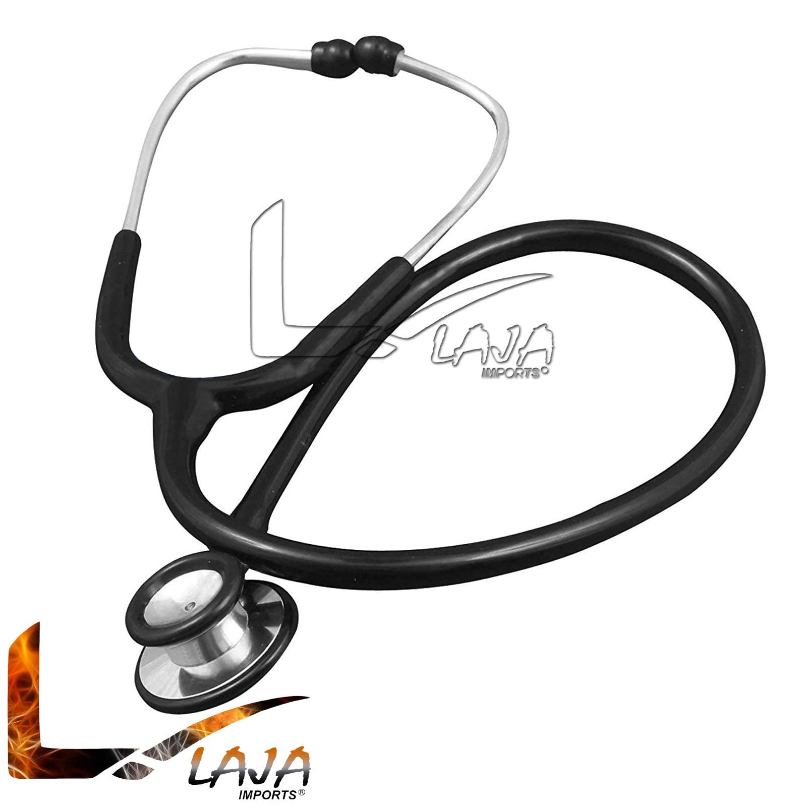 LAJA Imports 4 Pcs Monitoring Stethoscope, Edition Chestpiece, Tube Mix Colors