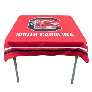 college flags & banners co. south carolina gamecocks logo tablecloth or table overlay