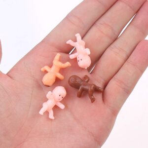 150 PCS Mini Babies for Ice Cube Game, Baby Toys for Baby Shower Party Decorations Supplies