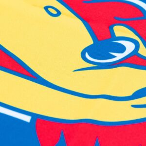 College Flags & Banners Co. Kansas Jayhawks Logo Tablecloth or Table Overlay