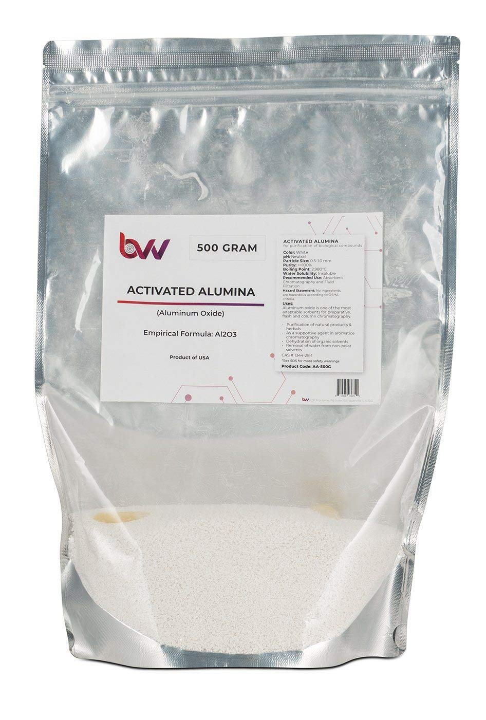 BVV Activated Alumina- 500 Gram Bag