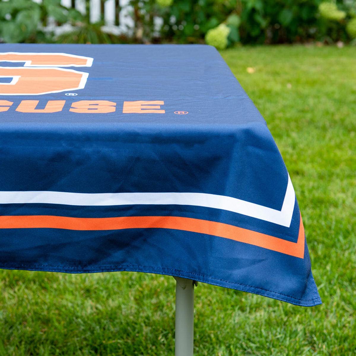 College Flags & Banners Co. Syracuse Orange Logo Tablecloth or Table Overlay